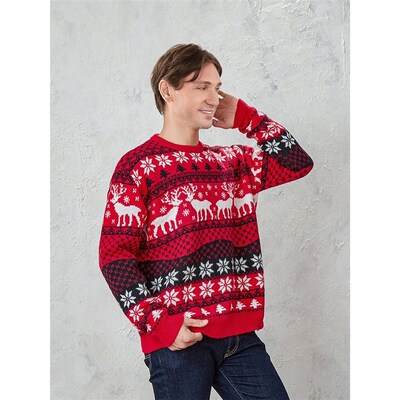 Christmas Jumpers for Women Men Couples Unisex Ugly Sweater