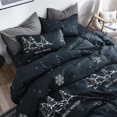 Quilt Bedsheet Bedcovers Duvet Sheets Bed Set Bedding Cover