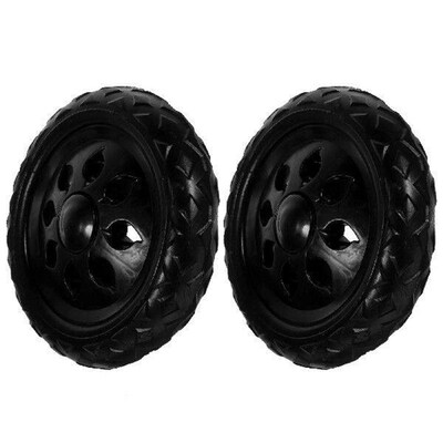 2 Pcs Shopping Cart Wheels Wheelchair Replacement Parts