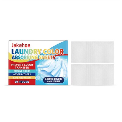 JAKEHOE Color Catcher Sheets for Laundry - Absorbs Dyes to P