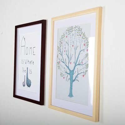 A A Wooden Frame Black White Color Photo Frames for Wall Ar