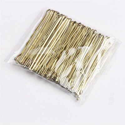 50 Pcs 4 Colors 5cm Hair Clip Lady Hairpins Curly Wavy Grips