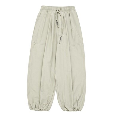 HAPD Vintage cityboy Mens Pants Wide-leg Bloomers Mens Loo