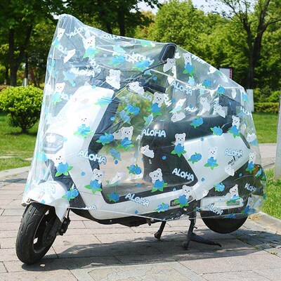 Universal transparent dust cover for electric scooters, desi
