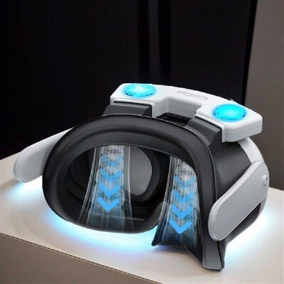 Cooling Fan with Facial Interface Face Cover Relieve Lens