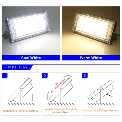 50W Led Flood Light AC 220V 230V 240V Outdoor Floodlight