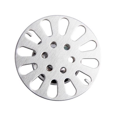 Stainless Steel Bathroom Drain Cover, Round Sealing Cap with
