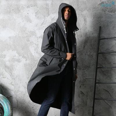 Thicken EVA Adults Raincoat for Men Women Waterproof Rain