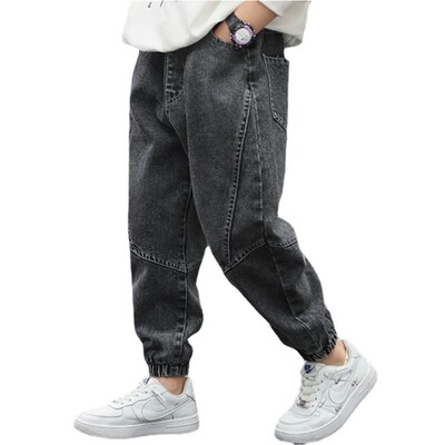11 years old jeans for boys Kids Pants scratch Boys Jeans Bo