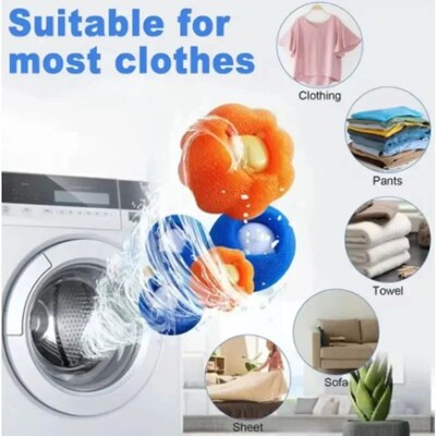 Pet Hair Remover Reusable Ball Laundry Washing Machine Filte