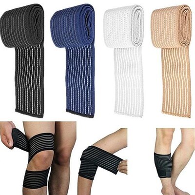 Elastic Bandage Compression Knee Support Exercise Band Knee