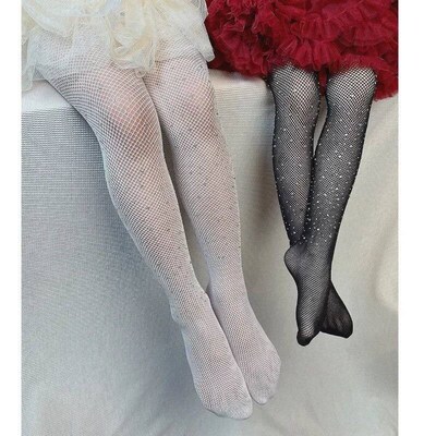 1pc Kids Girl Tight Fashion Fishnet Stockings Hollow Lace Rh