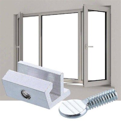 Adjustable Sliding Window Locks with Key Security Window