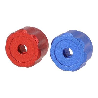 2Pcs Knob Handles Faucet Handles Manifold Gauges Knob