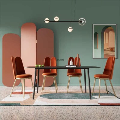 Design Dining Chairs Home Furniture Modern Minimalist Ins