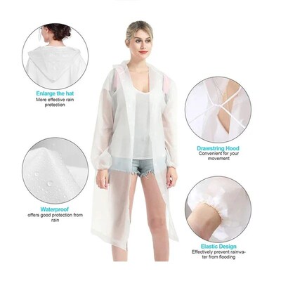 Raincoat Long Full-body Rainstorm-proof Outdoor Adult Touris