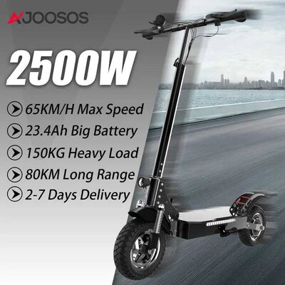 Up to 65km/h 80km 1200W 2500W Adults Electric Scooters 48V/5