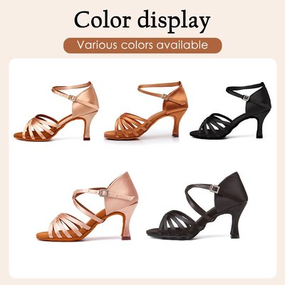 Ballroom Latin Dance Shoes for Women Girls Ladies Woman Tang