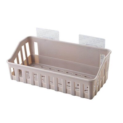 Strong and Traceless Bathroom and Kitchen Organizer, No-Dril