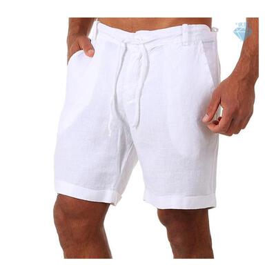 beach Clothes Short Pants Summer Shorts For Men Mens linen