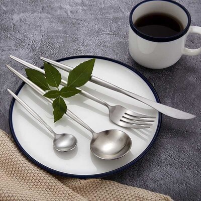Cutlery Set Chinese Korean Chopsticks Sticks Fork Spoon