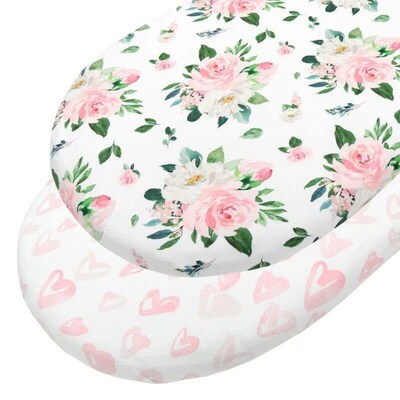 Korean Quilted Cotton Baby Bed Sheet Letter Bear Printing Ne