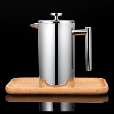 304 Stainless Steel Coffee Pot French Press Coffee Maker