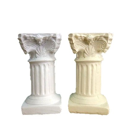 Europe Artificial Simulation Roman Column Candlestick Candle