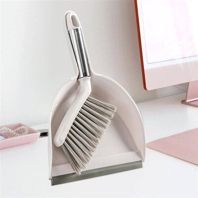 Mini Dustpan and Brush Set Hand Brush Dust Pan Table Cleanin