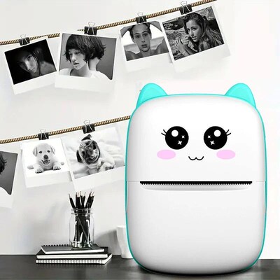 Mini-printer, Thermal Printer Ink-free Portable er Printer C