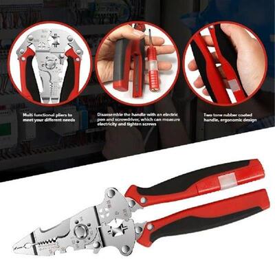 Stripping Pliers with Voltage Tester Versatile Wire