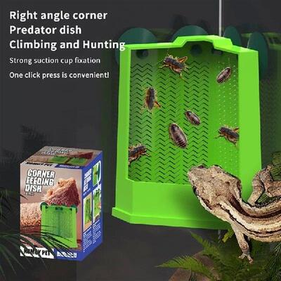 New Amphibians Supplies Reptile Feeder Suction Cup Suitable