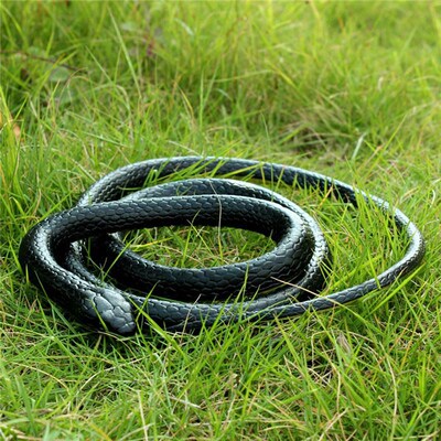 Soft Rubber Toy 80cm Snake Safari Garden Props Joke Prank Gi