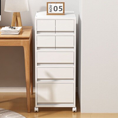 Drawer-type multi-layer storage cabinet for office documents