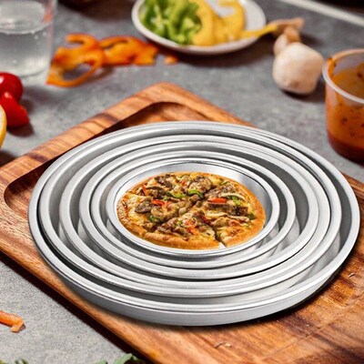 5-10 inch pizza tray circular pizza tray baking pizza mold