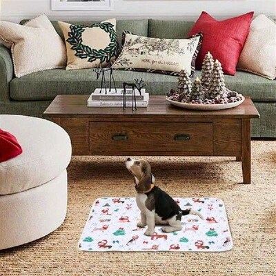 Washable Pee Pads For Dogs 23.6x17.7 Inch Non-Slip Dog