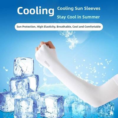 Ice sleeve sunscreen arm sleeve arm protection ice silk slee