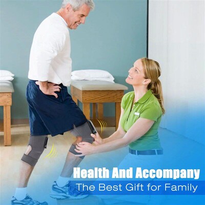 Eletric Heating Knee Massage Device Vibration Knee Pads for