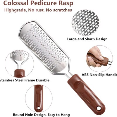 Colossal Foot Rasp Callus Shaver Heel Scraper Remover