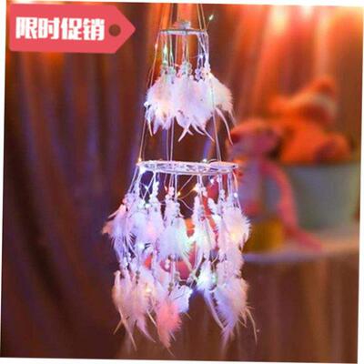 indian dream catcher hanging wind chimes girl heart
