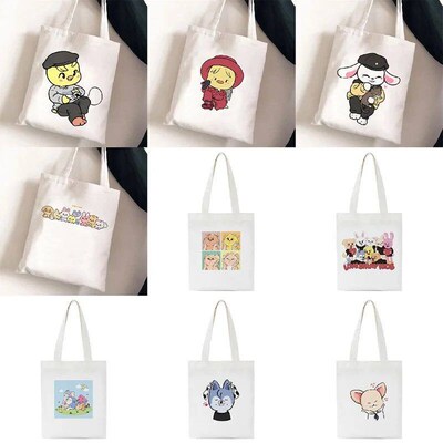 Stray Kids Skzoo Periphery Printed  Bag Student Casual Women