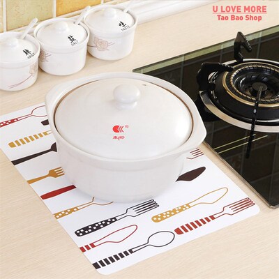 2/4PCS Placemats PVC Table Mat Kids Tableware Cartoon Dining