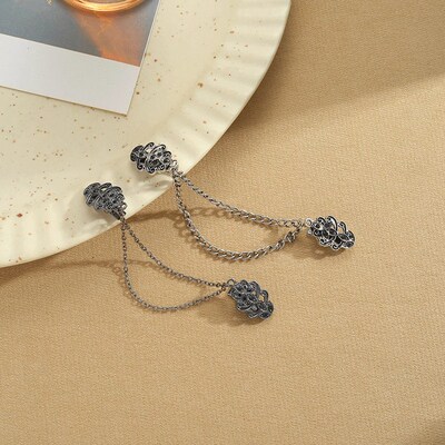 Hot Selling Disressed All-match Sweater Clip Artistic Retro