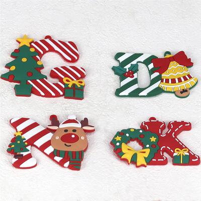 26 Letters Christmas Decorations Christmas Tree Small Pendan