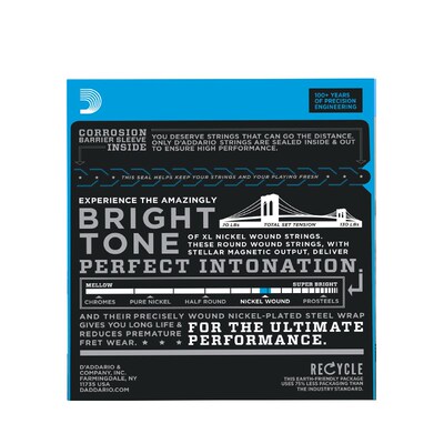 3 Packs Set DAddario EXL110 EXL115 EXL120 EXL130 XL Nic