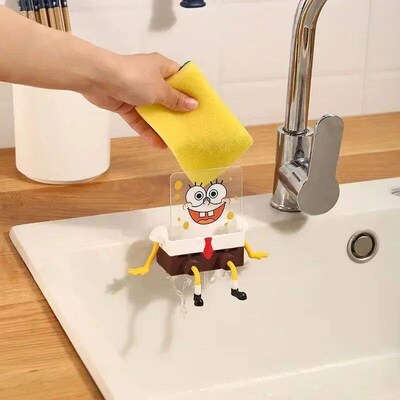 SpongeBob SquarePants Dish Washing Brush Sponge Kitchen Supp