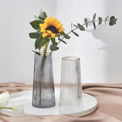 Vase furnishing articles flower arranging transparent glass