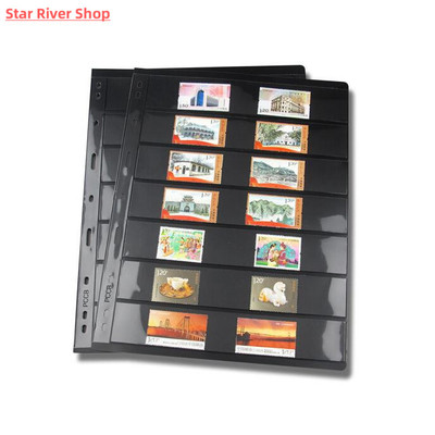 10PCS/Lot stamps lines grid transparent PVC page of stamp al