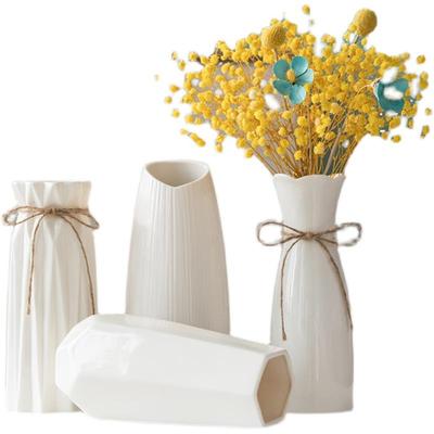 Ceramic vase living room table decorative flower vase pieces
