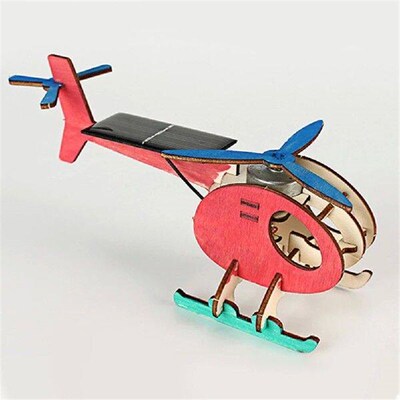 Solar Airplane Model STEM Toys School Educational Physics
